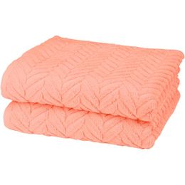 Ross Handtücher »Sensual 9001« 100% Baumwolle peach pink Obermaterial: 100% Baumwolle B/L: 50 cmx100 cm