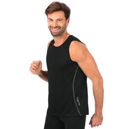 TRIGEMA Tanktop »Funktionstank COOLMAX « 1 Stk. tlg. schwarz L L 100 % Polyester