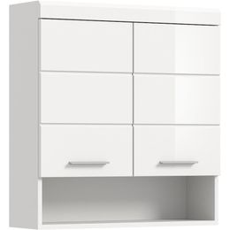 Inosign Hängeschrank »SIENA, Breite 74cm, 2 Türen, 1 offenes Fächer, MDF-Front« TOPSELLER!, in verschiedenen Farben erhältlich, Badmöbel,...