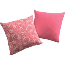 Adam Kissenhülle »Retro Floret« GOTS zertifiziert pink Obermaterial: 100% Baumwolle B/L: 50 cm x 50 cm