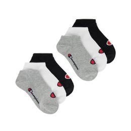 Champion Sneakersocken »6pk Sneaker Socks« Set, 6 Paar tlg. für Kinder OXGM/OXGM/WHT/WHT/NBK/NBK -NS 31 (34) 31 (34) Sneakersocken von Champion
