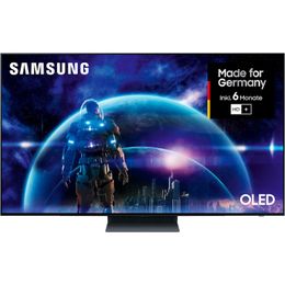 Samsung OLED-Fernseher »GQ48S90DAE« 120 cm/48 Smart-TV Neural Quantum 4K AI Gen2 Prozessor, Gaming Hub, bis zu 144Hz graphitschwarz Neural Quantum...