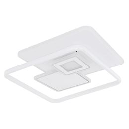 Globo LIGHTING LED Deckenleuchte »RODERICK« LED-Modul 1 Stk. warmweiß - kaltweiß Deckenlampe, Designleuchte, Wohnzimmer, Schlafzimmer, quadratisch...