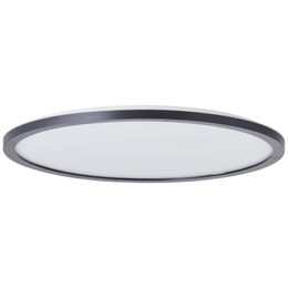 Brilliant LED Panel &raquo;Brennan&laquo; 1 Stk. Warmwei&szlig; D 42 cm, 2700 lm, 3000 K, 3-Stufen dimmbar, IP44 schwarz/wei&szlig;