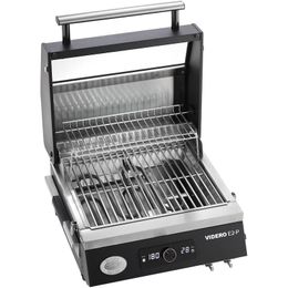 Rösle RÖSLE Elektrogrill »BBQ-Portable Videro E2-P« 2800 W tragbar, Variable Temperatursteuerung, Betrachtungsfenster schwarz