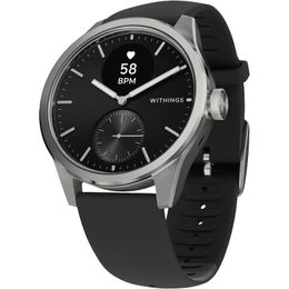 Withings Smartwatch »ScanWatch 2 42mm, hybrid, Akku bis 35 Tage, 50 M Wasserdicht« ( ) HealthSenseOS schwarz