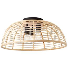 Brilliant Deckenleuchte &raquo;Crosstown&laquo; E27 1 Stk. Deckenlampe 57cm holz holz hell/schwarz