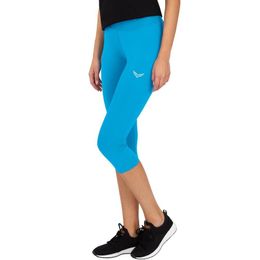 TRIGEMA Leggings »Capri-Leggings« aqua L - US-Größen US-Größen L Elastische Microfaser aus TREVIRA BIOACTIVE