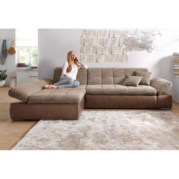 DOMO collection Ecksofa »Moric, L-Form, XXL-Sofa - Breite 300cm, viel Platz, auch in Cord« wahlweise mit Bettfunktion und Armteilverstellung,...
