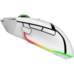 Razer Gaming-Maus »Basilisk V3 Pro« Bluetooth RF Wireless kabelgebunden weiß