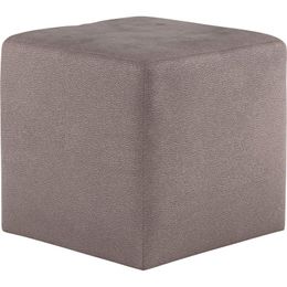COTTA Hocker &raquo;Cuby&laquo; Sitzw&uuml;rfel, Cube, Sitzhocker braun 100% Polyester