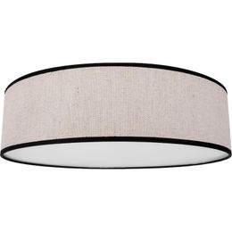 Andas Deckenleuchte »Virrat« E27 10 Stk. Deckenlampe mit Leinenschirm, im zeitlosen Design, Made in Europe beige
