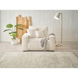 OTTO HOME Loveseat »FINNLEY, XXL-Sessel, Lesesessel, trendige Stoffe, inkl. Zierkissen« 1 Stk. tlg. verfügbar in den Stoffqualitäten Bouclé,...