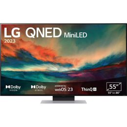 LG QNED-Fernseher »55QNED866RE« 139 cm/55 ′′ Smart-TV QNED MiniLED, bis zu 120Hz, α7 Gen6 4K AI-Prozessor, Dolby Vision & Atmos schwarz...