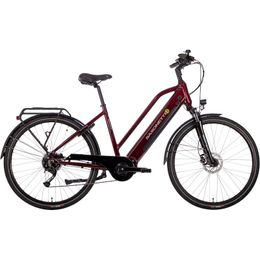 SAXONETTE &raquo;Deluxe Sport Lady&laquo; 9 Gang Shimano Alivio Schaltwerk Kettenschaltung Mittelmotor 250 W Pedelec, Elektrofahrrad f&uuml;r Damen u. Herren...