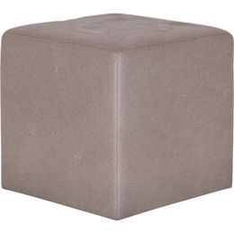COTTA Hocker &raquo;Cuby&laquo; Sitzw&uuml;rfel, Cube, Sitzhocker braun 100% Polyester