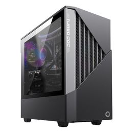 GAMEMAX Gaming-PC &raquo;Contac BG 7045&laquo; Windows 11 schwarz/grau WLAN AC, ARGB-Beleuchtung Front, 2x PS/2, 4x USB 2.0/1.1-Anschl&uuml;sse, 2x USB 3.2 Gen1, 1x...