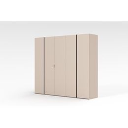 Inosign Kleiderschrank »RUBINO, Drehtürenschrank, Schlafzimmerschrank mit hochwertigem Alugriff« 1 Stk. tlg. Made in Italy, in Breite wählbar,...