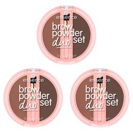 Essence Augenbrauen-Puder »brow powder duo set« Natürliche Definition der Augenbrauen, präzise Anwendung, verblendbar. Medium Leichte, präzise...
