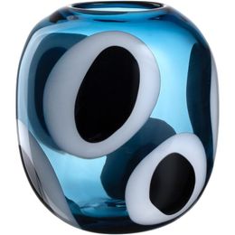 Leonardo Dekovase &raquo;Vase OCCHI BLU&laquo; blau Glas