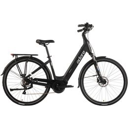 Adore »28" Alu Cityfahrrad CX-440 Mittelmotor 75NM / 15Ah schwarz matt« 7 Gang Shimano Tourney Schaltwerk Kettenschaltung Mittelmotor 250 W...