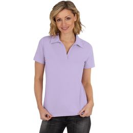 TRIGEMA Poloshirt »Poloshirt ohne Knopfleiste« 1 Stk. tlg. flieder XL XL Piqué Qualität