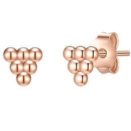 Glanzstücke München GLANZSTÜCKE MÜNCHEN Paar Ohrstecker »Set: GSM1377« aus Sterling silber roségold 4,1 Moderne Damen-Ohrstecker