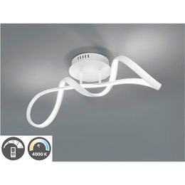 REALITY LEUCHTEN LED Deckenleuchte »Perugia« LED-Board 1 Stk. Neutralweiß Dekorative Deckenlampe, dimmbar, neutralweiß 4000K, 3400 Lumen 28W weiß matt