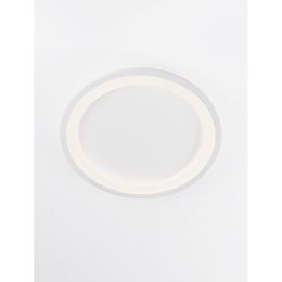 NOVA LUCE LED Deckenleuchte &raquo;OGGY&laquo; LED-Modul 1 Stk. Warmwei&szlig; Wei&szlig;