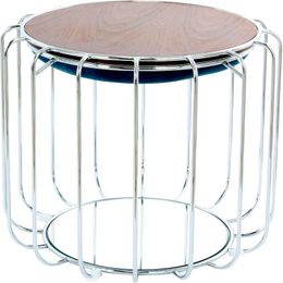 Kayoom Beistelltisch »Pouf Comfortable 110, abnehmbares und wendbares Oberteil« 1 Stk. tlg. praktisch umzuwandeln in Tisch oder Hocker, mit...