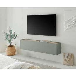 Inosign TV-Schrank »City/Giron, moderner Hängeschrank, Lowboard, Wandschrank« zeitlos, modern, wohnliches Home Office, Breite 100 cm Grün Aloe Der...
