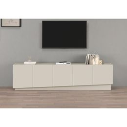 Inosign Lowboard »VELA, Höhe 60 cm, Breite 225 cm, Design mit schrägen Türen« 1 Stk. tlg. Made in Italy, Maße-B/T/H: 225x35x60, Lowboard, TV-Board,...