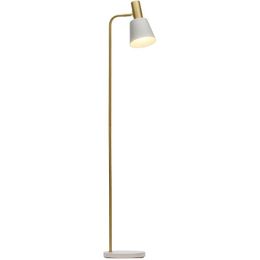 PAULEEN Stehlampe »Grand Elegance« E27 1 Stk. E27, Weiß, Gold, Metall weiß/goldfarben 0