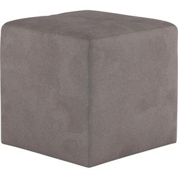 COTTA Hocker &raquo;Cuby&laquo; Sitzw&uuml;rfel, Cube, Sitzhocker grau 100% Polyester
