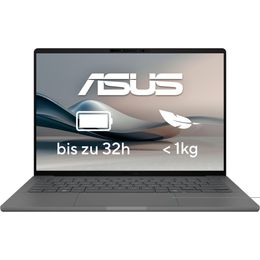 ASUS Notebook »Zenbook A14 UX3407QA-QD290W« 35, 6 cm / 14 ′′ Qualcomm X Adreno 512 GB SSD Grau