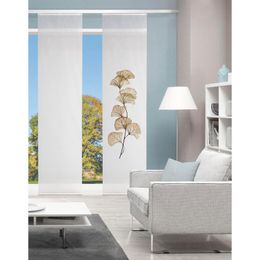 Vision S Schiebegardine &raquo;BERTO&laquo; Paneelwagen 1 Stk. tlg. Schiebevorhang digitalbedruckt BERTO sand Obermaterial: 100% Polyester 260 cm