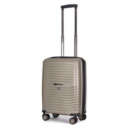Stratic Trolley »BRIGHT+ Koffer S« 1 Stk. tlg. 37 l 4 Rollen Hartschalenkoffer Trolley TSA-Zahlenschloss CONNECT NFC-Chip champagne