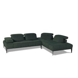 Calia italia Ecksofa »Skyline, Made in Italy, Design-Sofa, L-Form, mit Sitztiefenverstellung« verstellbare Armlehne und Kopfstütze für maximalen...