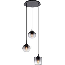 JUST LIGHT Pendelleuchte »ZEA« E14 1 Stk. ExklusiveE14 schwarz
