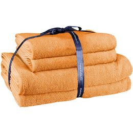 Kleine Wolke Handtuch Set »RELAX, 4 Stück (2 Handtücher 50x10 + 2 Duschtücher 70x140)« Set 4 Stk. Frottier moderne Melangeoptik, Handtücher,...