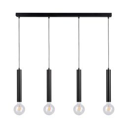 BRITOP LIGHTING Pendelleuchte »BARREL« E27 Hängeleuchte, Modernes Design, aus Metall, passende LM E27 / Exklusive schwarz