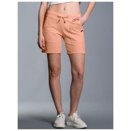 TRIGEMA Bermudas »Kurze Hose mit aufgesetzten Seitentaschen« apricot M - US-Größen US-Größen M Strukturierte Sweat-Qualität