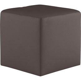 COTTA Hocker &raquo;Cuby&laquo; Sitzw&uuml;rfel, Cube, Sitzhocker braun 64% POLYURETHAN (PU) / 25% POLYESTER (PES) / 11% BAUMWOLLE (CO)