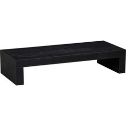 Woood Couchtisch »Marte« rechteckige Form, maximale Belastbarkeit 15 kg, Breite 120 cm schwarz + schwarz