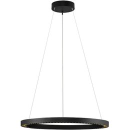 NOVA LUCE Pendelleuchte »DEOS« LED-Modul 1 Stk. Warmweiß Schwarz