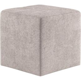 COTTA Hocker &raquo;Cuby&laquo; Sitzw&uuml;rfel, Cube, Sitzhocker grau 100% Polyester