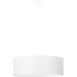 SOLLUX LIGHTING Kronleuchter &raquo;ROLLO&laquo; E27 1 Stk. Slush -Einstellung Weiss