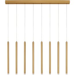 NOVA LUCE LED-H&auml;ngeleuchte &raquo;TRIMLE&laquo; LED-Modul 1 Stk. Warmwei&szlig; Gold