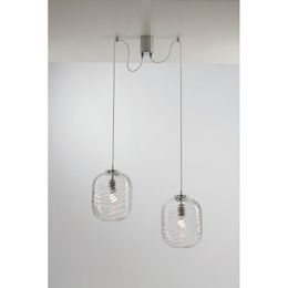 ECO-Light Pendelleuchte »Nereide« E27 chromfarben