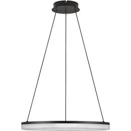 NOVA LUCE Pendelleuchte »LONELA« LED-Modul 1 Stk. Warmweiß Schwarz